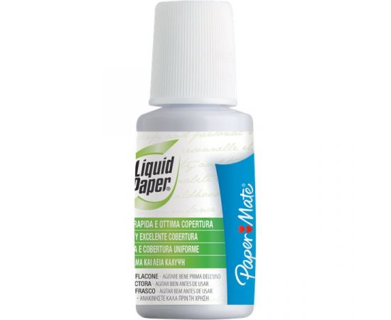 Correttore fluido Liquid Paper Papermate - 20 ml - S0900101